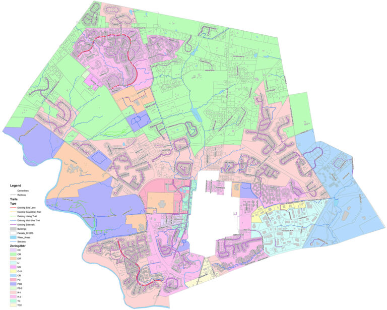 Zoning Map – Newtown Township: Bucks County, Pennsylvania