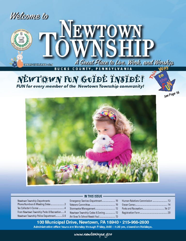 History of Newtown Township in Bucks County – Newtown Township: Bucks ...